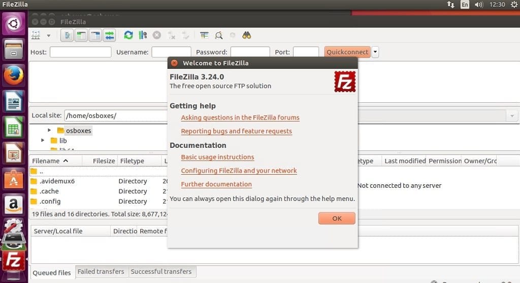 Filezilla Client